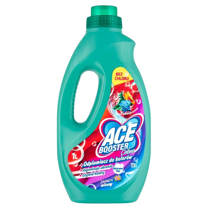 Ace Colors Odplamiacz do Tkanin Kolorowych 1L - KozackaDrogeria.pl