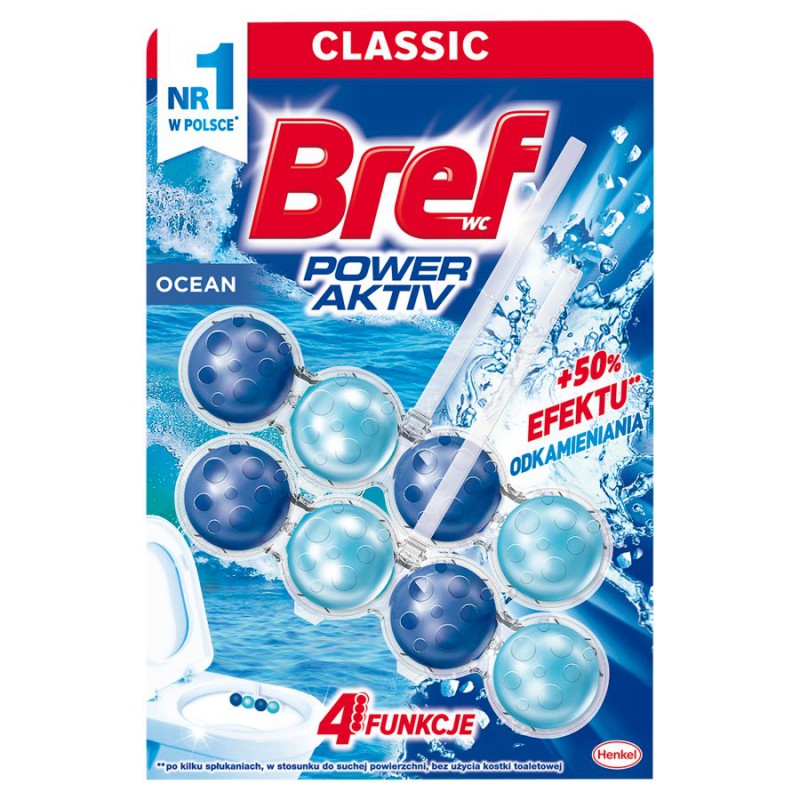 Bref Power Aktiv Zawieszka do WC Morska Bryza 2 x 50G