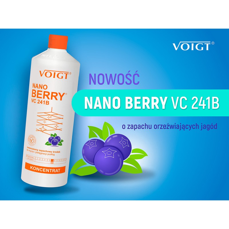 Voigt Nano Berry VC241B Zapachowy Środek do Mycia Podłóg 1L