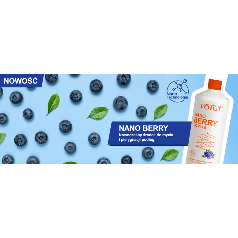 Voigt Nano Berry VC241B Zapachowy Środek do Mycia Podłóg 1L