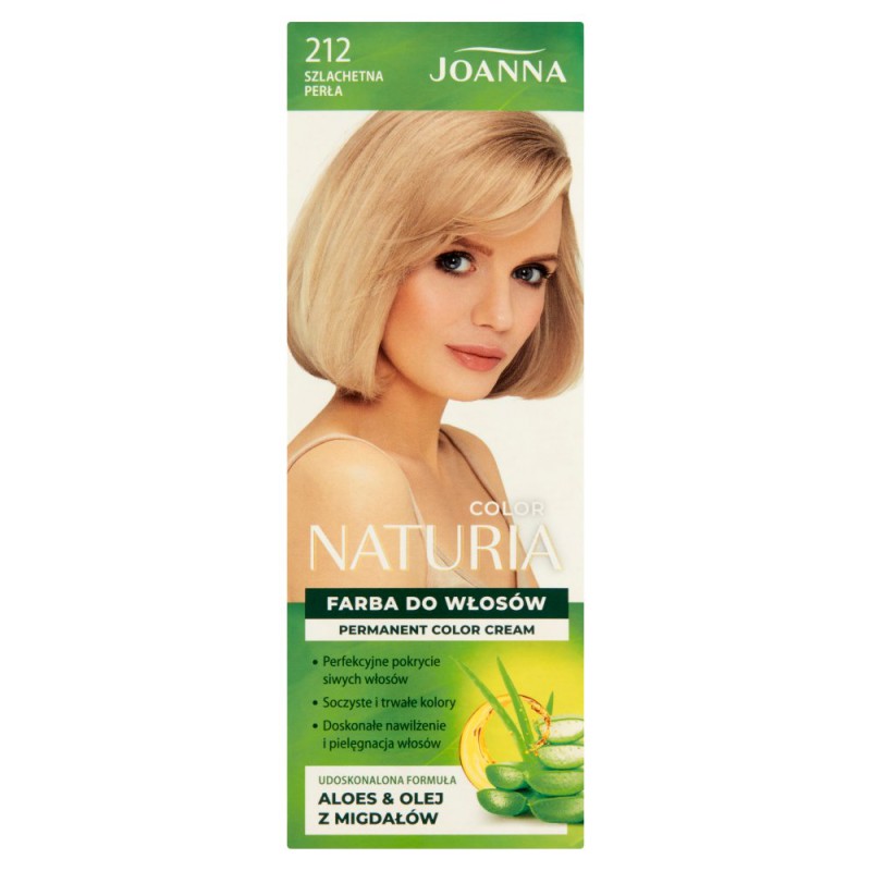 Joanna Naturia Color Farba do Włosów 212 Szlachetna Perła