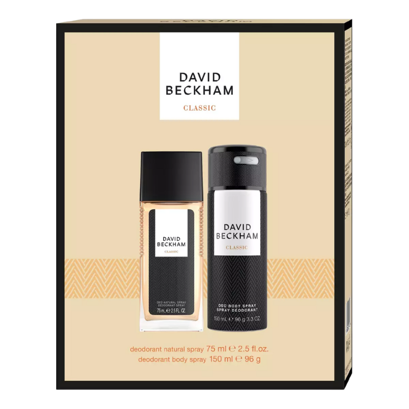 David Beckham Classic Męski Zestaw Prezentowy - KozackaDrogeria.pl